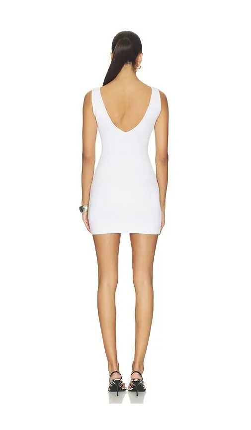 GUIZIO Sidonie Ribbed Knit Mini Dress