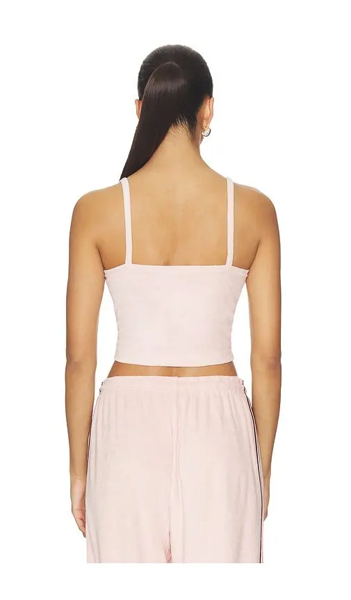 ADIDAS ORIGINALS Terry Towel Tank Top - Sandy Pink