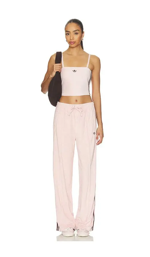ADIDAS ORIGINALS Terry Towel Tank Top - Sandy Pink