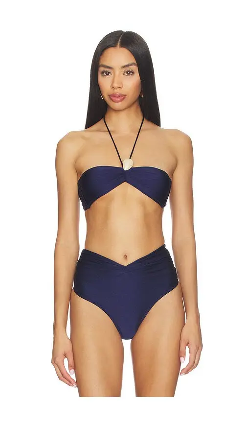 SHANI SHEMER Laurel Bikini Top - Indigo