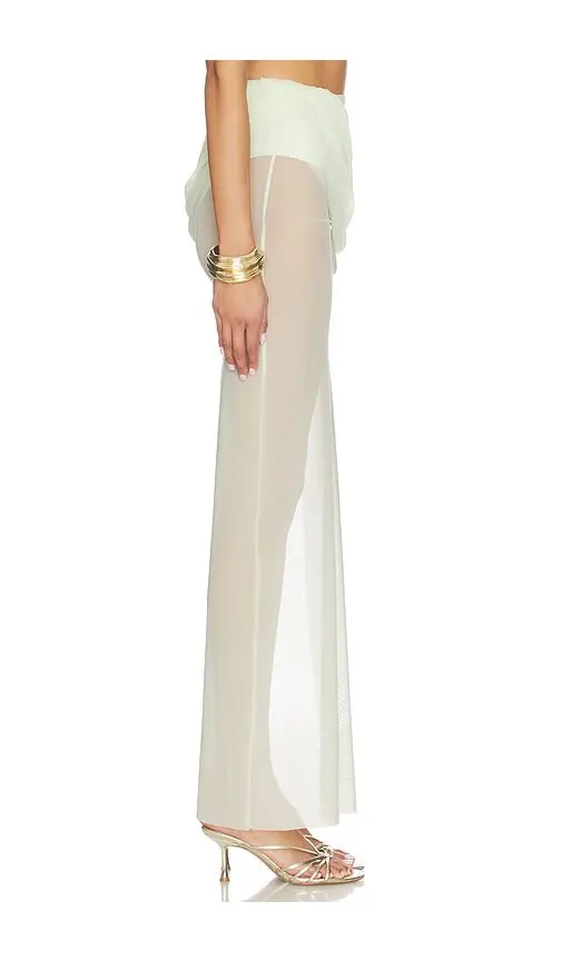SHANI SHEMER Alana Maxi Skirt - Mint