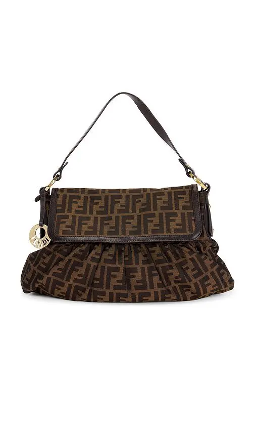 FWRD RENEW Zucca Chef Shoulder Bag - Brown