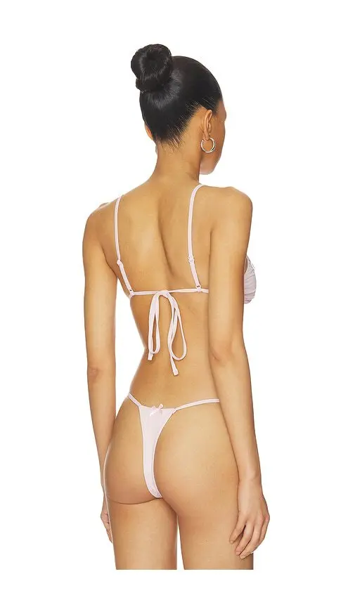 For Love & Lemons Louise Bikini Top