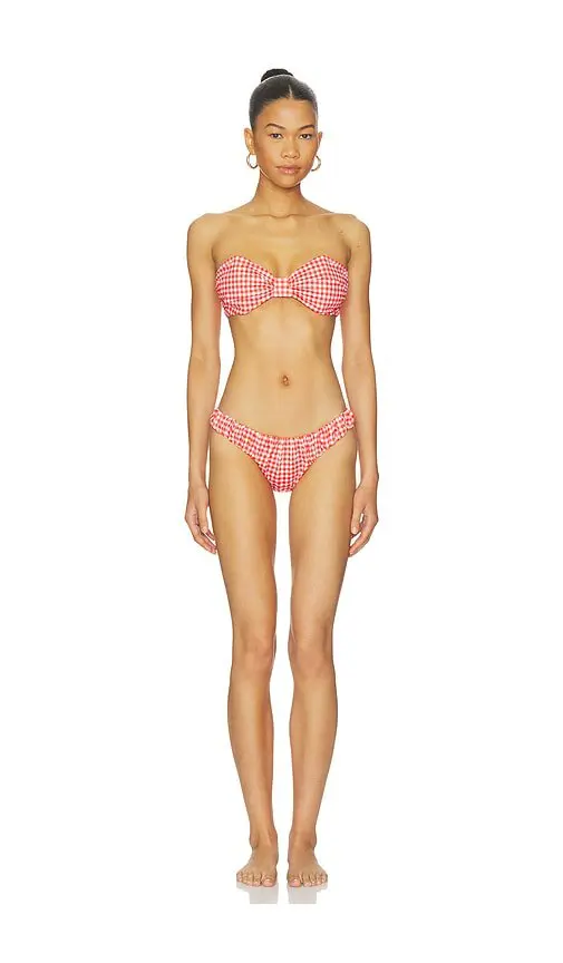 Caroline Constas Maria Bikini Top