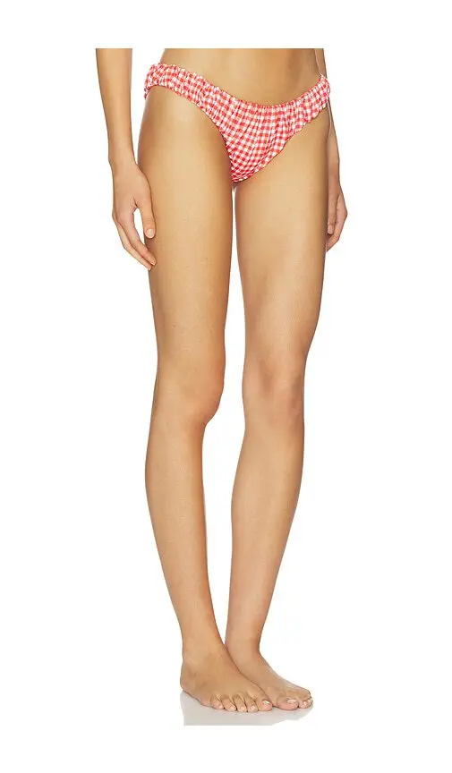 Caroline Constas Dorit Bikini Bottom - Red