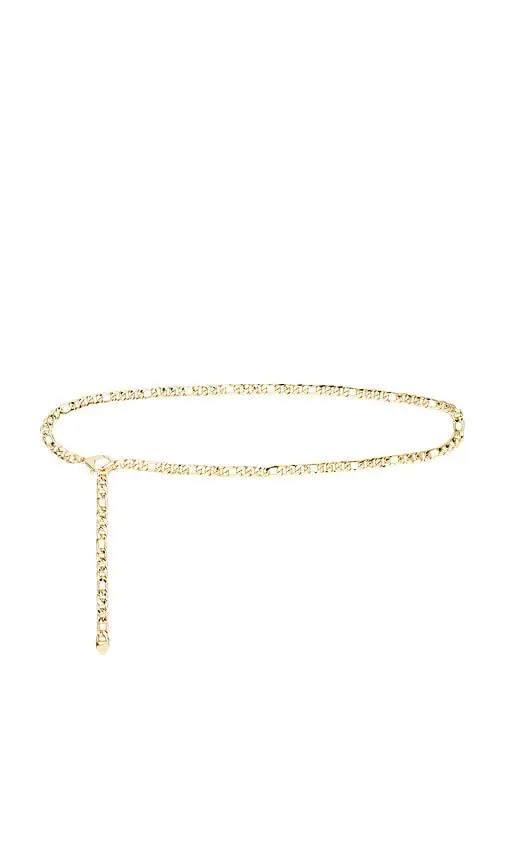 LOVESTRENGTH Beckett Belt In Metallic - Gold