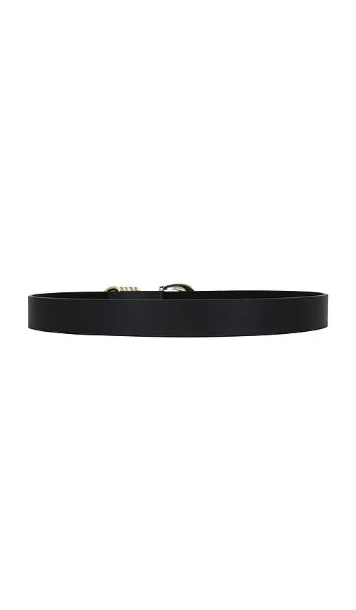 LOVESTRENGTH Emery Leather Belt With Gold-tone Hardware