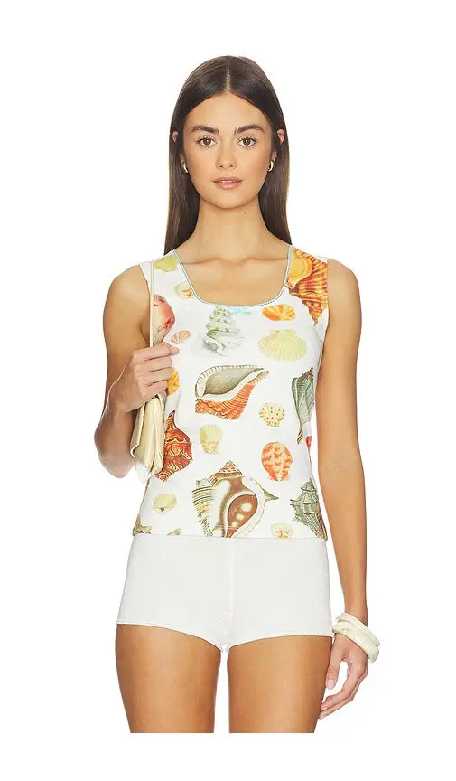 TYLER MCGILLIVARY Collector Square Tank Top