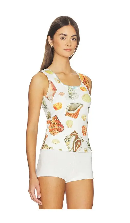TYLER MCGILLIVARY Collector Square Tank Top