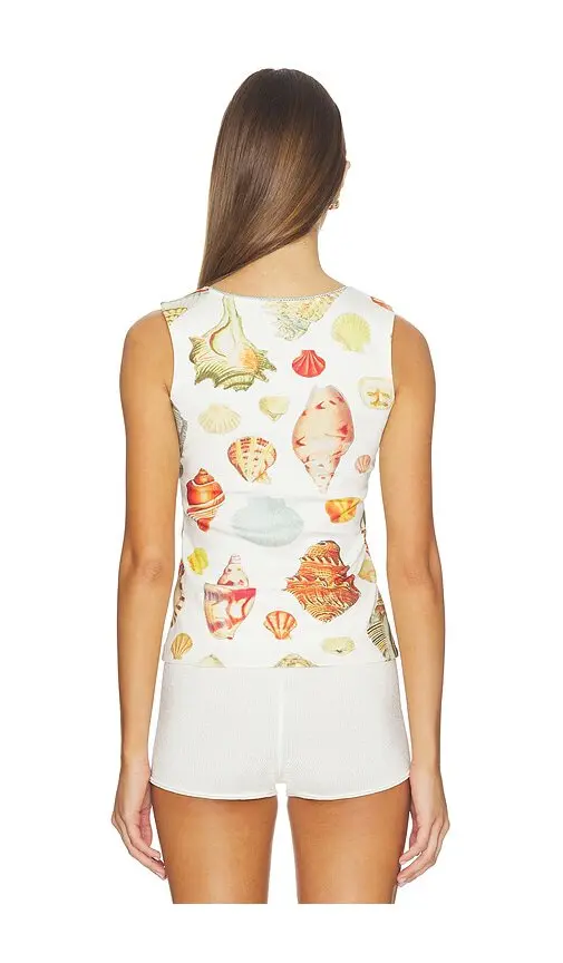 TYLER MCGILLIVARY Collector Square Tank Top