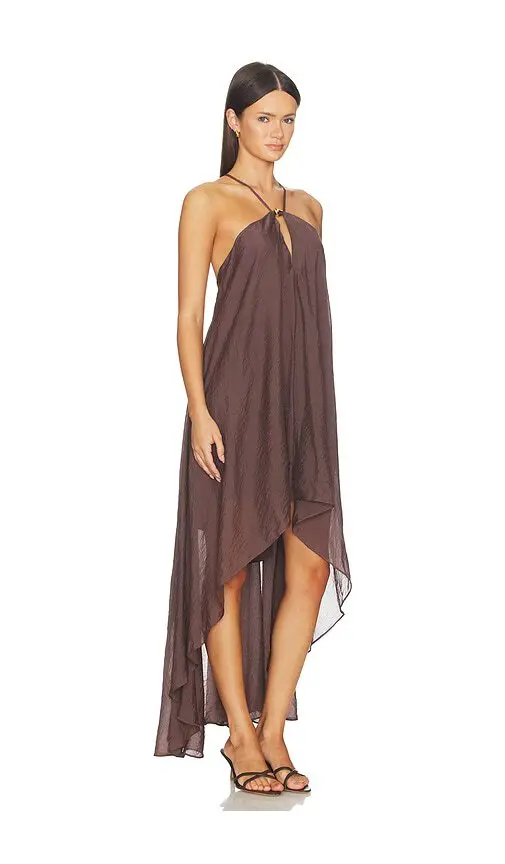 Steve Madden Halterneck Ring Detail Dress