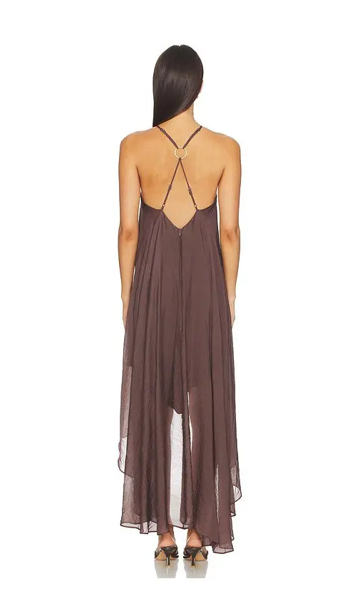 Steve Madden Halterneck Ring Detail Dress