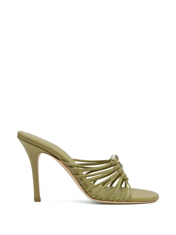 Christopher Esber Quartz Embellished Heeled Sandals