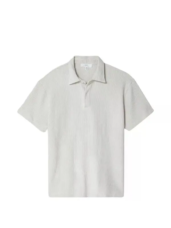 S.k.u. Waffle-knit Polo Shirt