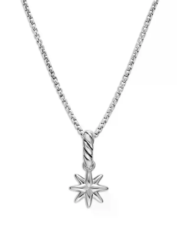 David Yurman Petite Starburst Amulet With Pave Diamonds