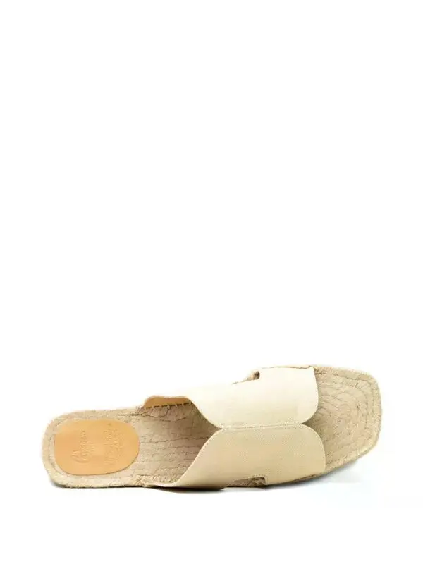 CastaÑer Cut-out Flat Espadrilles