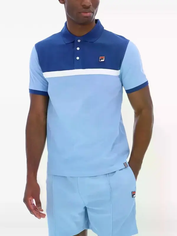 FILA Mattia Logo-patch Polo Shirt