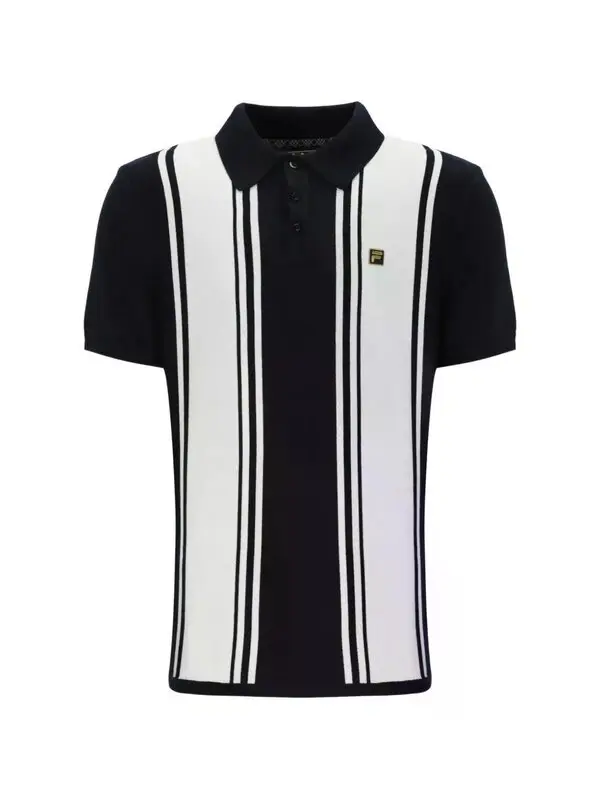FILA Buddy Bowling Vertical-stripe Polo Shirt