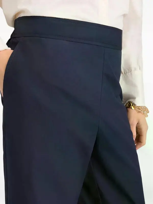 Momoni Poplin Straight-leg Trousers