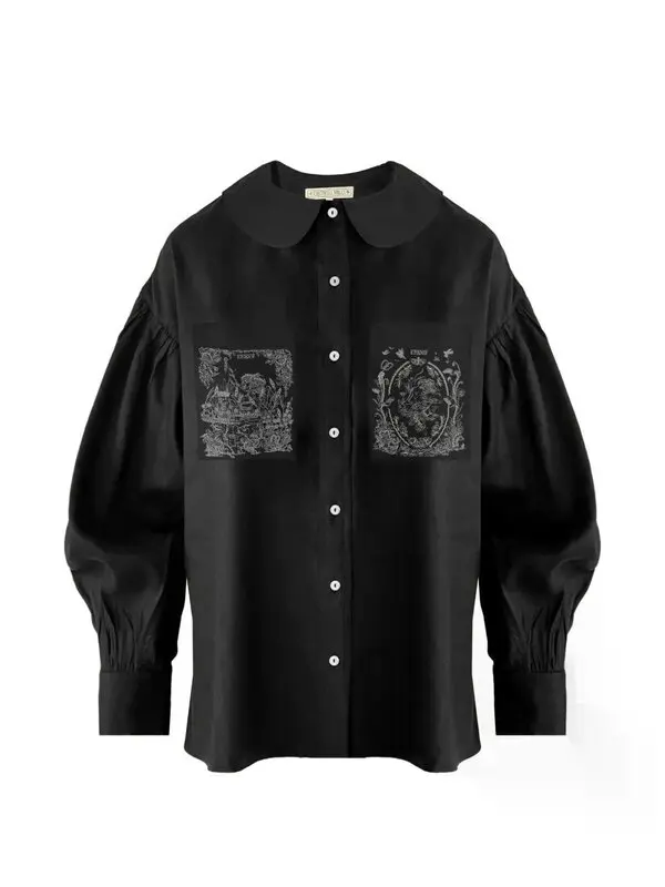 CONTESSA MILLS Tarot Oxford Shirt