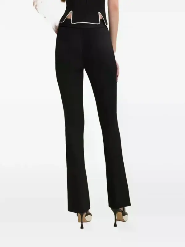 CONTESSA MILLS Helix Contrast-trim Trousers
