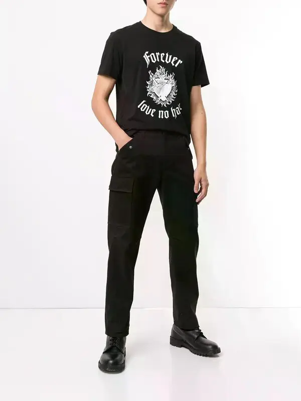 PORTS V Forever Love" T-shirt - Black