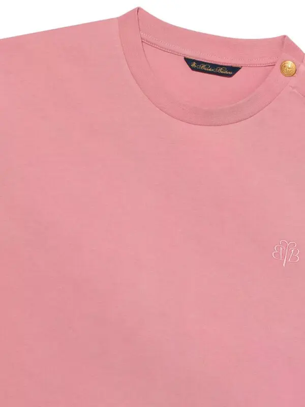 Brooks Brothers Embroidered Logo T-shirt