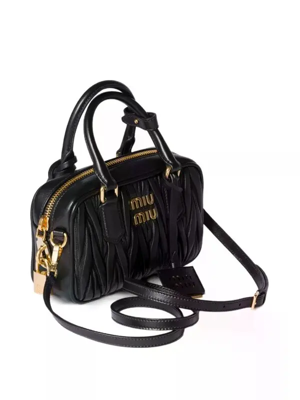Miu Miu Arcadie Matelassé Nappa Leather Bag
