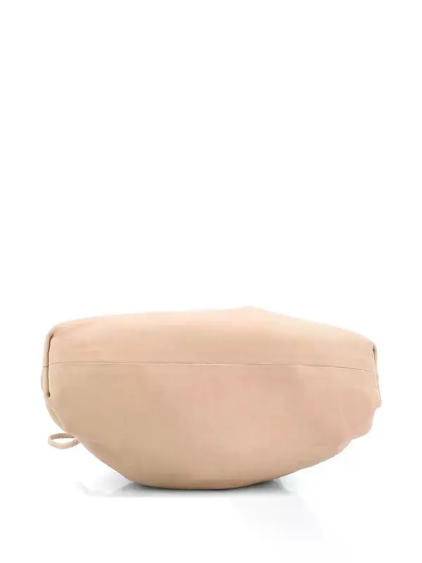Bottega Veneta The Pouch Leather Mini Crossbody Bag - Neutrals