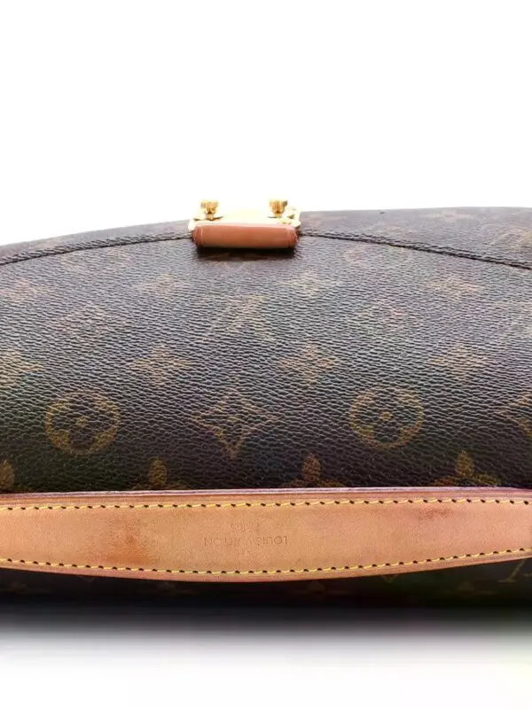 LOUIS VUITTON Monogram Canvas Pochette Metis Bag - Brown