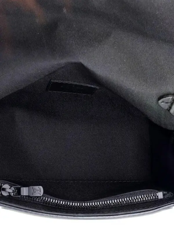 LOUIS VUITTON Steamer Wearable Wallet Monogram Eclipse Canvas Crossbody Bag - Black