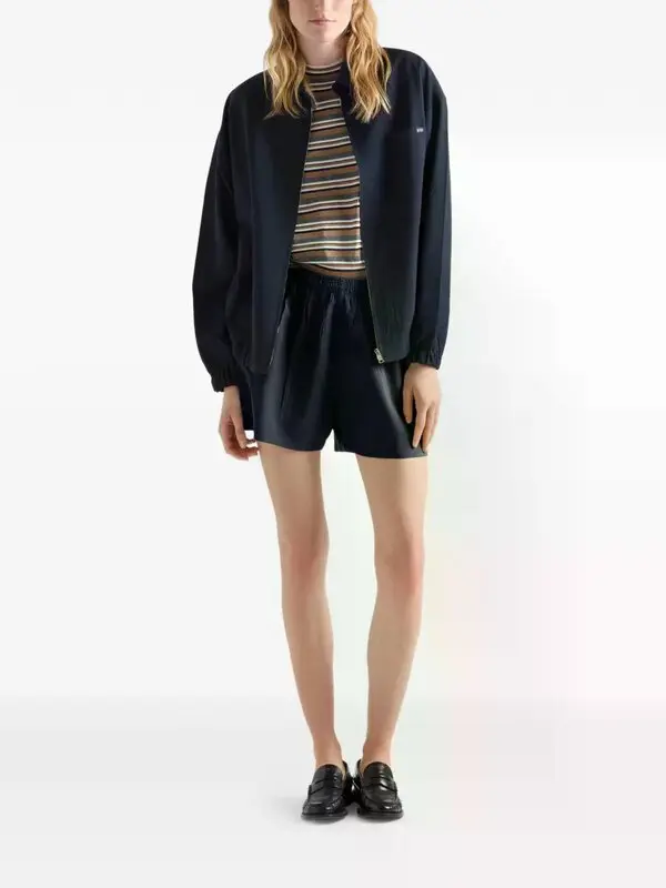 Prada Short-sleeved Striped Jersey T-shirt