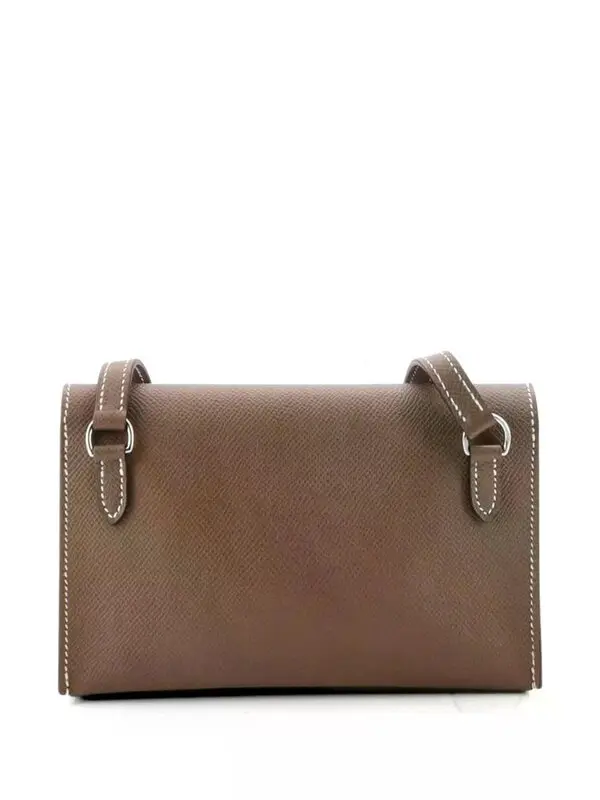 Hermès Epsom Wallet Bag - Grey