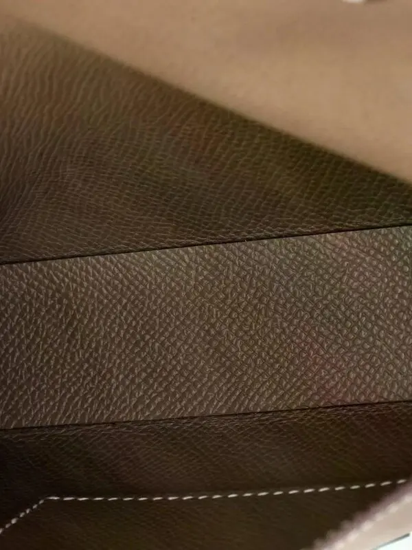 Hermès Epsom Wallet Bag - Grey