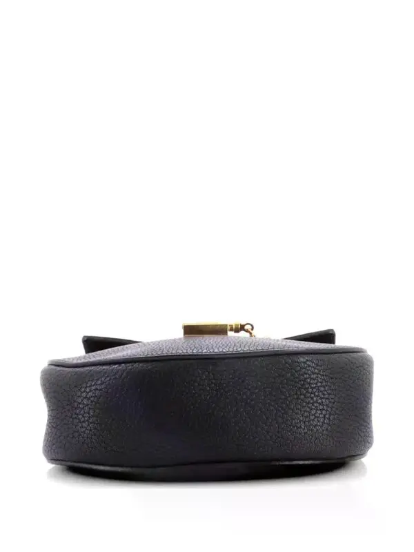 Chloé Drew Leather Mini Crossbody Bag - Black