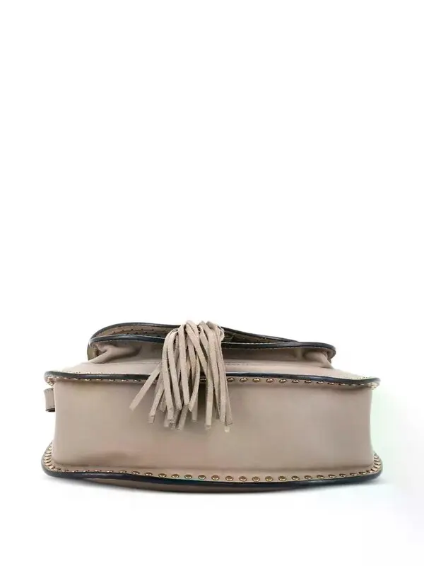 Chloé Hudson Whipstitch Leather Medium Crossbody Bag