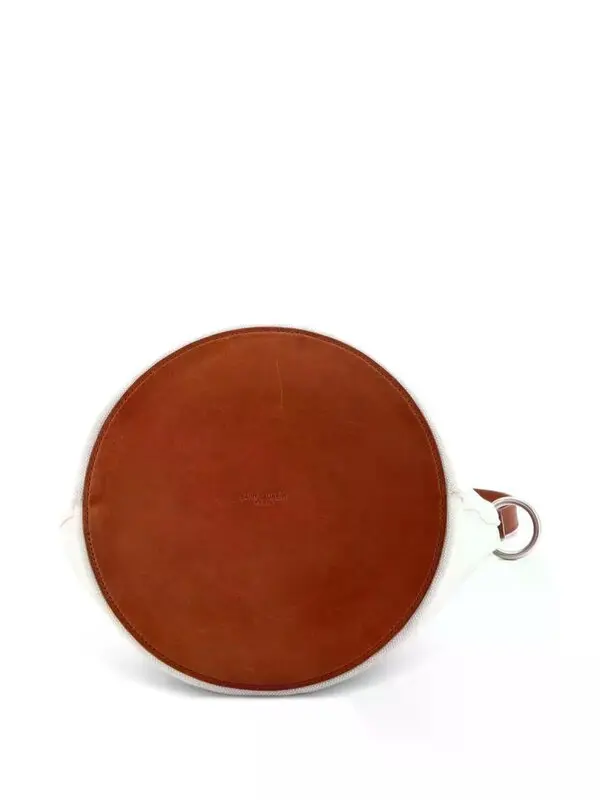 Saint Laurent Rive Gauche Canvas Bucket Bag