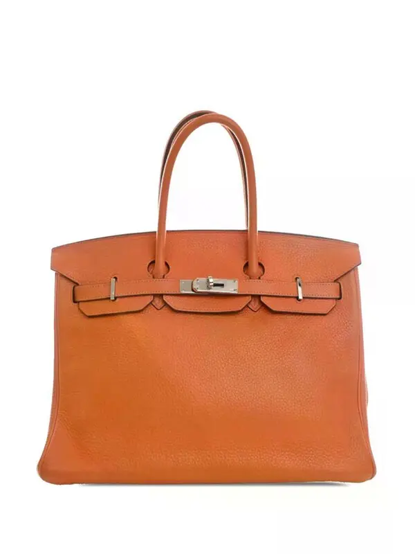 Hermès 2008 Birkin 35 Handbag - Orange