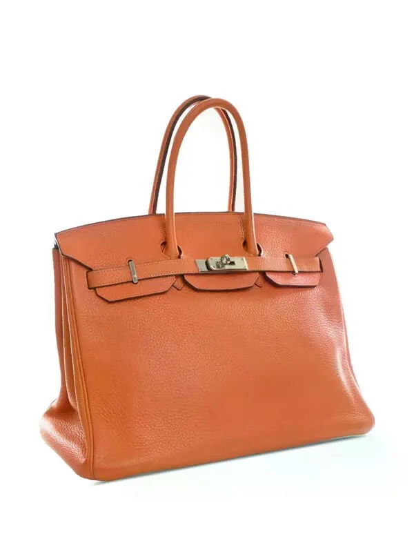 Hermès 2008 Birkin 35 Handbag - Orange