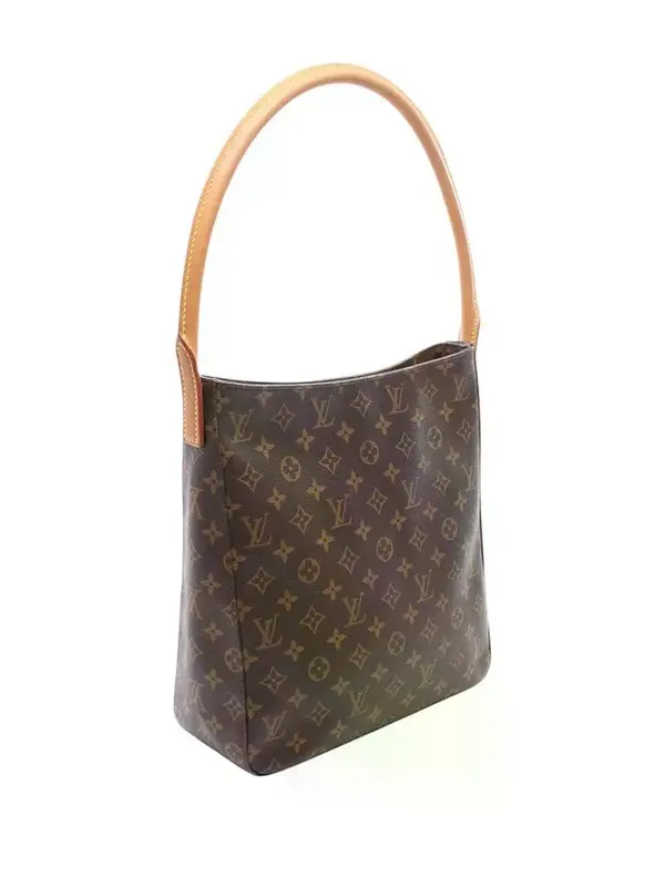 LOUIS VUITTON Monogram Looping Gm Shoulder Bag - Brown