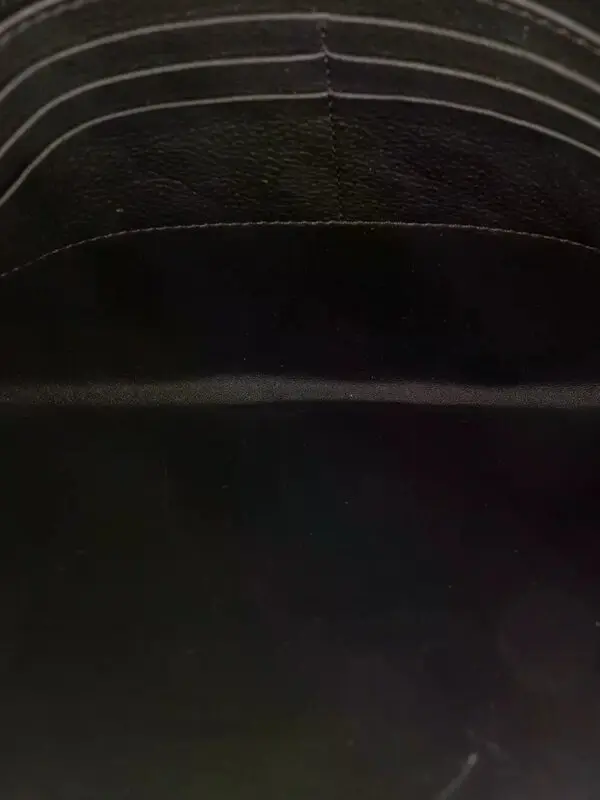Burberry Leather Oscar Zip Pouch Clutch Bag