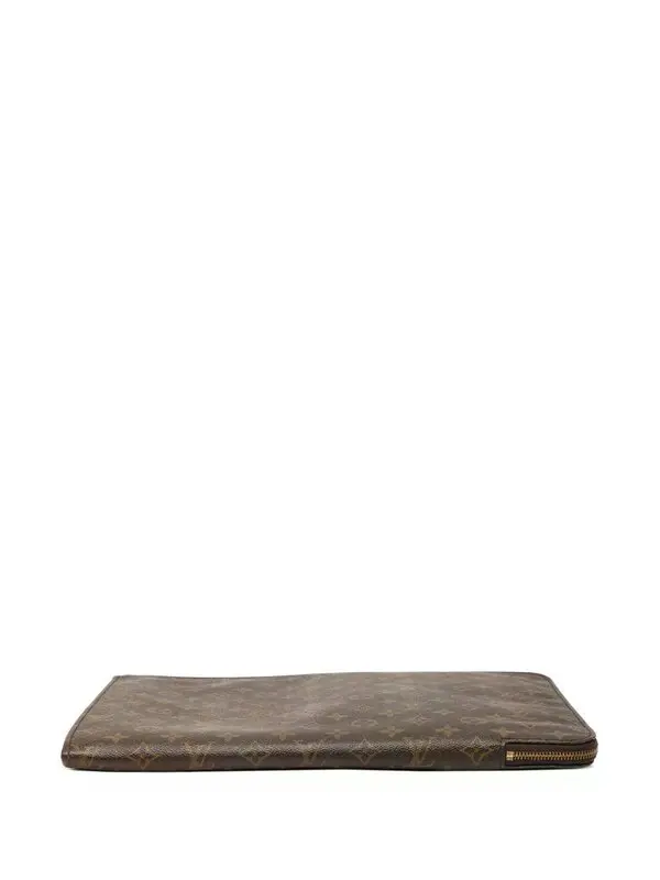LOUIS VUITTON Monogram Pochette Documents Portfolio Business Bag