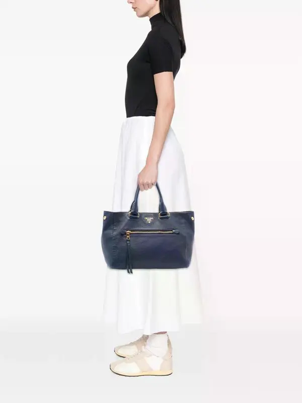 Prada Vitello Daino Tote Satchel