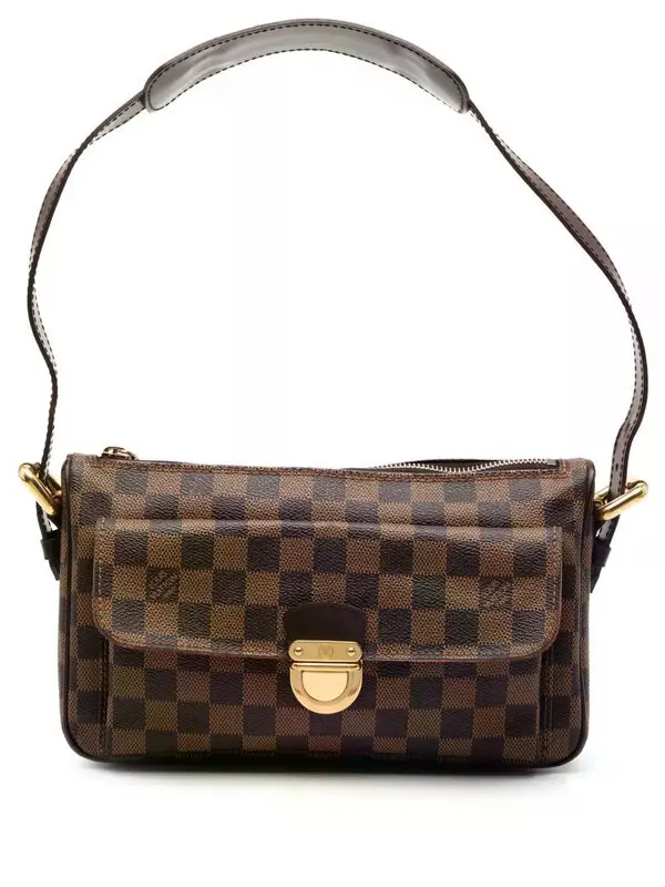 LOUIS VUITTON Damier Ebene Ravello Gm Satchel