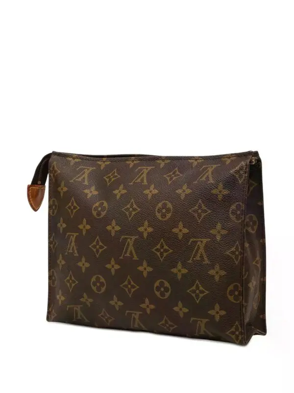 LOUIS VUITTON Monogram Toiletry Pouch 26 - Brown
