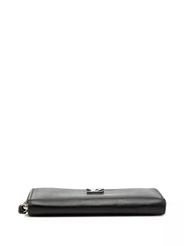 LOUIS VUITTON 2019 Leather Lockme Zippy Wallet Long Wallets