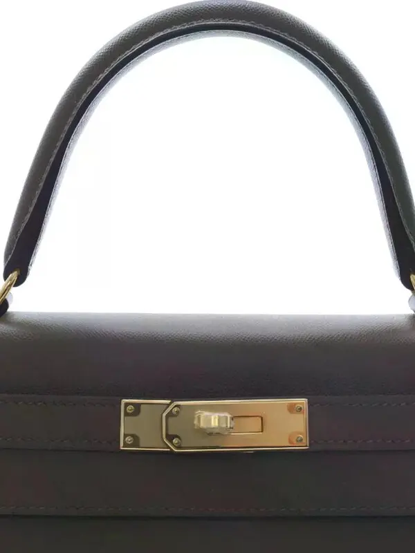 Hermès Veau Madame Kelly Sellier Ii 28 Satchel - Brown
