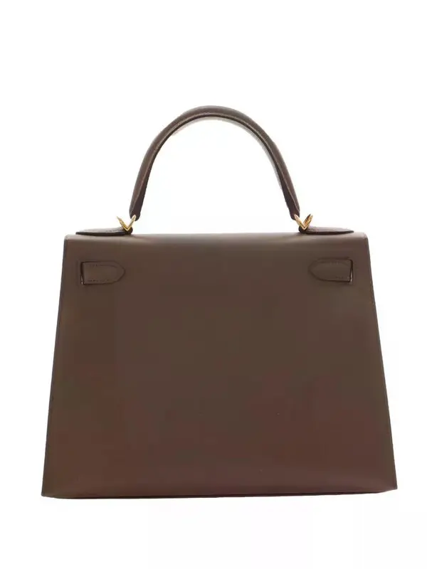 Hermès Veau Madame Kelly Sellier Ii 28 Satchel - Brown