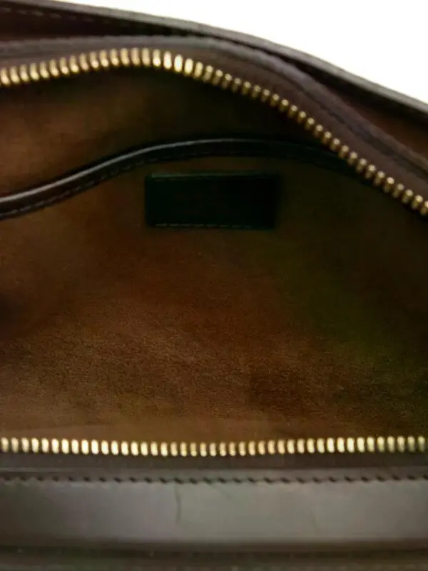 LOUIS VUITTON Damier Ebene Saint Louis Pochette Clutch Bag