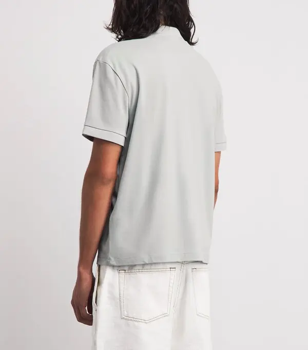 7 For All Mankind Short-sleeve Polo Shirt - Blue
